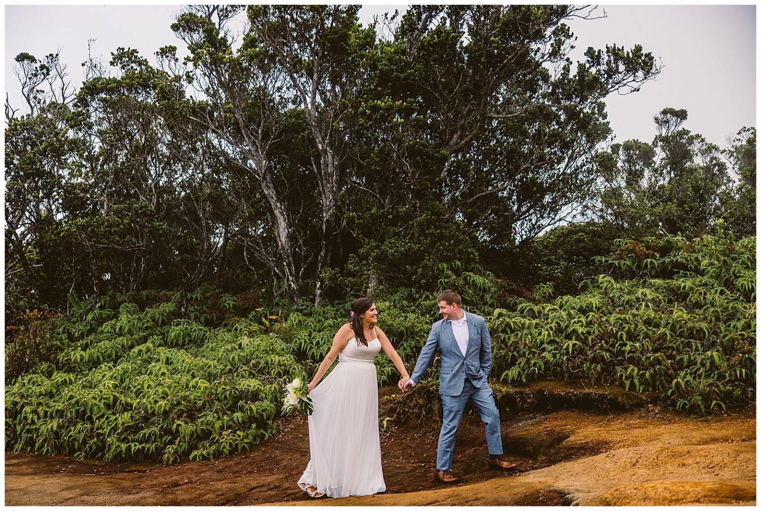 Hailey + Nate | Kaua’i Waterfall Adventure Elopement | Kauai Wedding ...