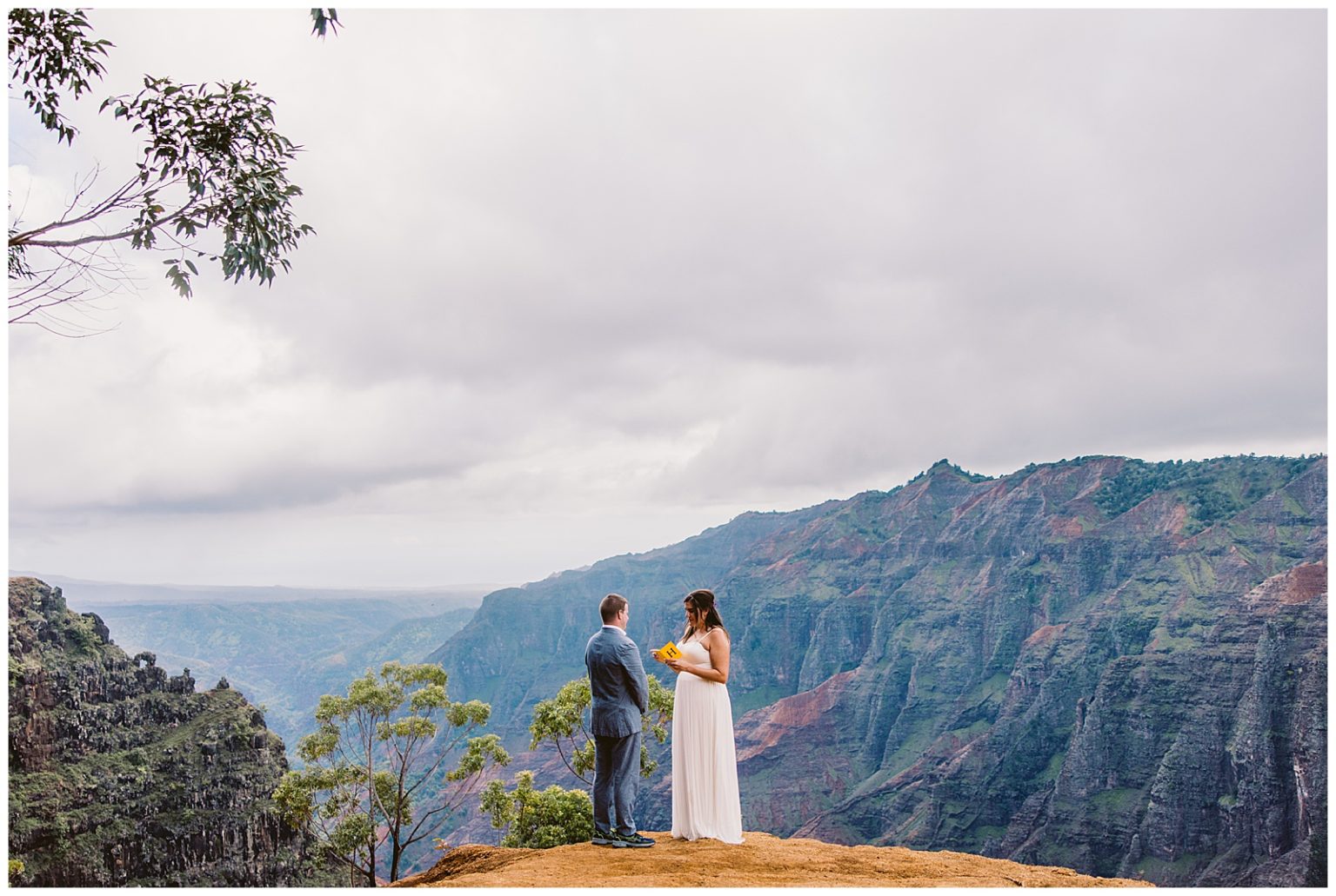 Hailey + Nate | Kaua’i Waterfall Adventure Elopement | Kauai Wedding ...